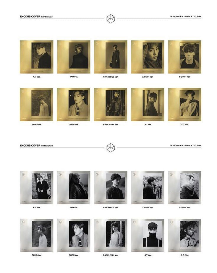 EXO - Exodus – Kpop Moon